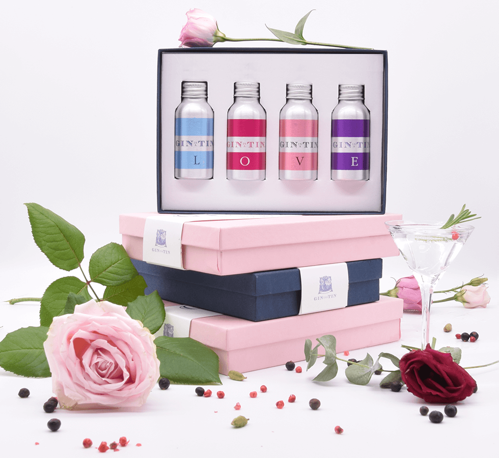 THE L.O.V.E. SET OF GINS – Gin In A Tin